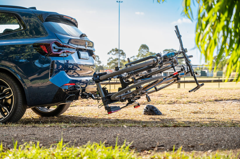 E-Scorpion 2 Tow Ball Rack – Secure, Foldable Rack for 2 E-Bikes ...